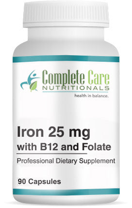 Iron 25 MG with B12 and Folate – Get Complete Care