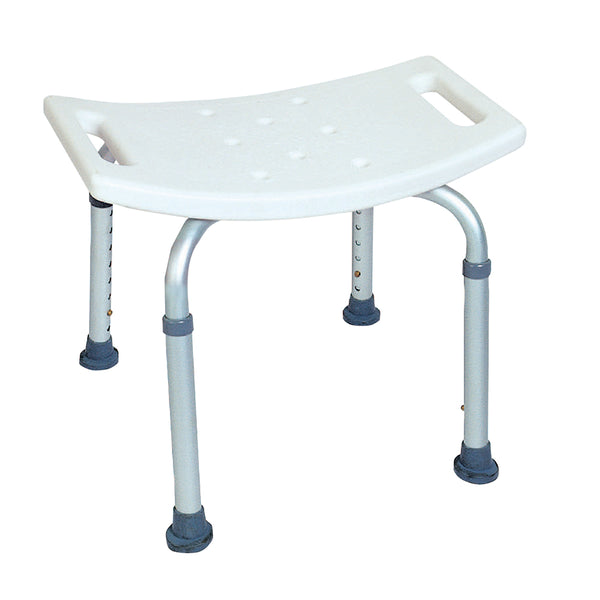 Aluminum Shower Chair, Without Back – Get Complete Care